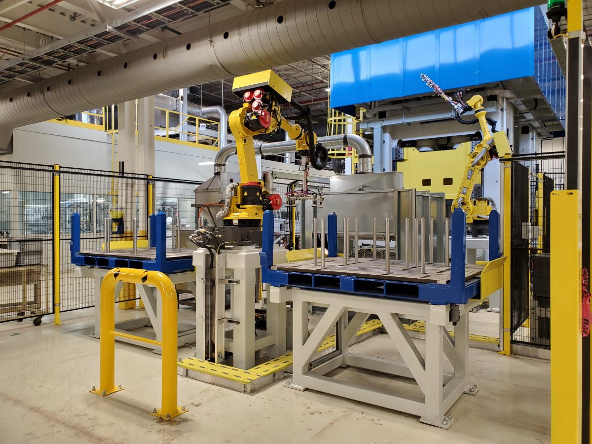 Press-to-Press Automation – Linear Automation Inc.